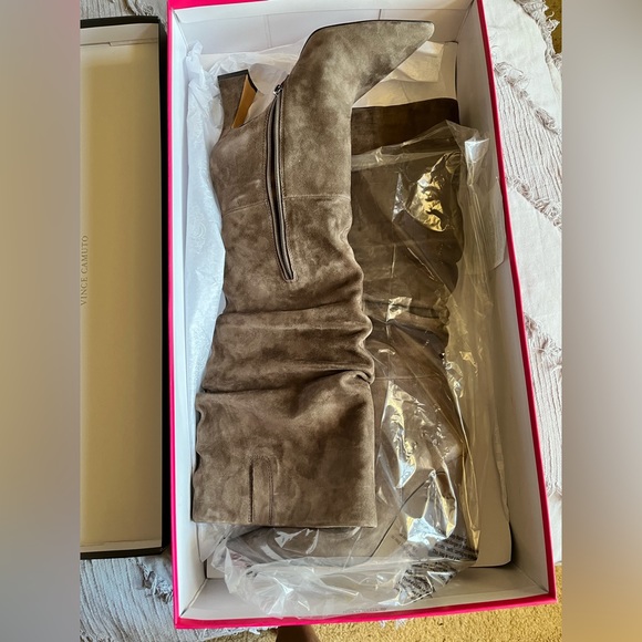 Vince Camuto | Shoes | Vince Camuto Sable High Suede Boot Size 8 | Poshmark